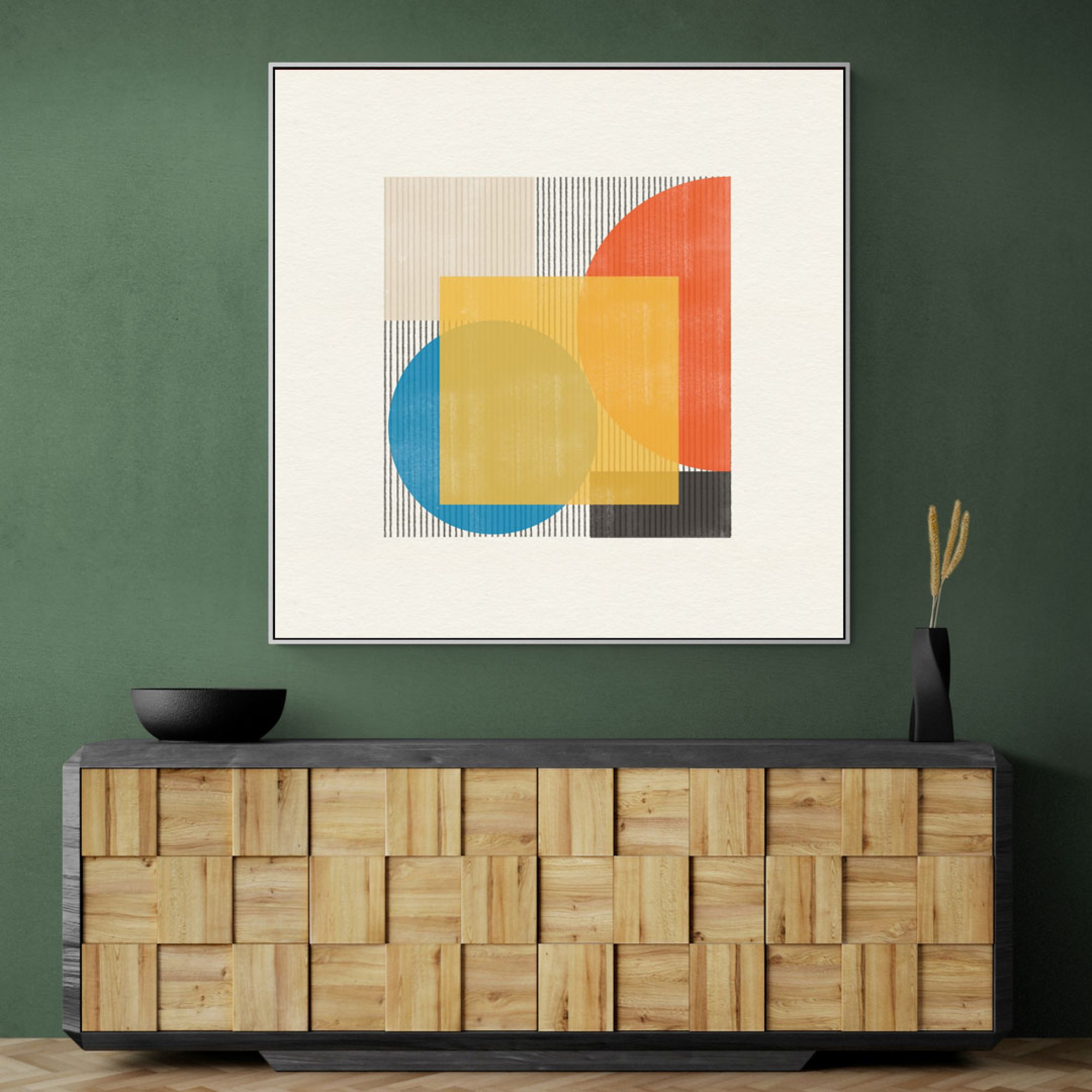 Midcentury Modern Object No2 Wall Art